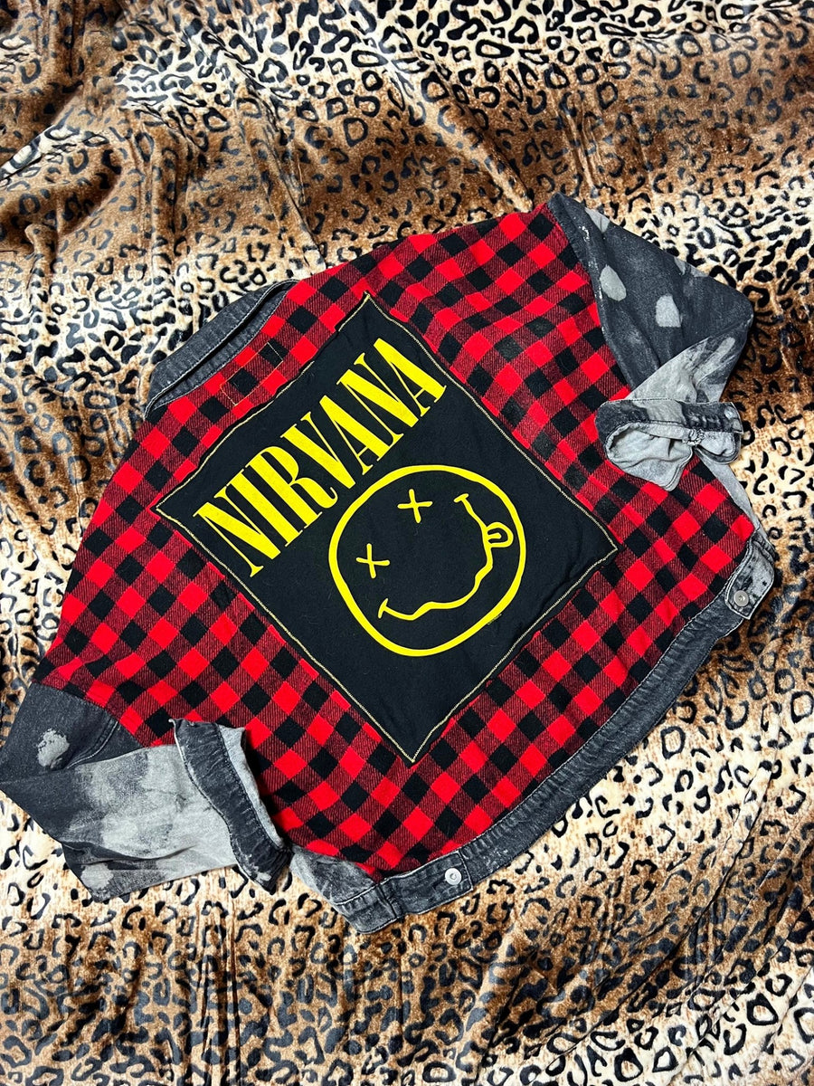 Nirvana Seattle Grunge Flannel Jacket | Bad Reputation NYC